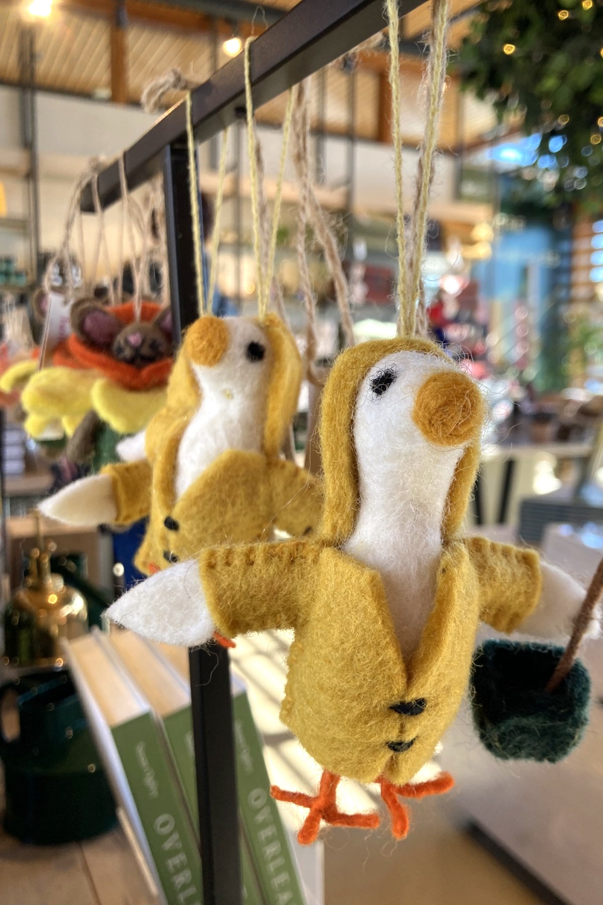 Felt Puddle The Goose Hanging Decoration