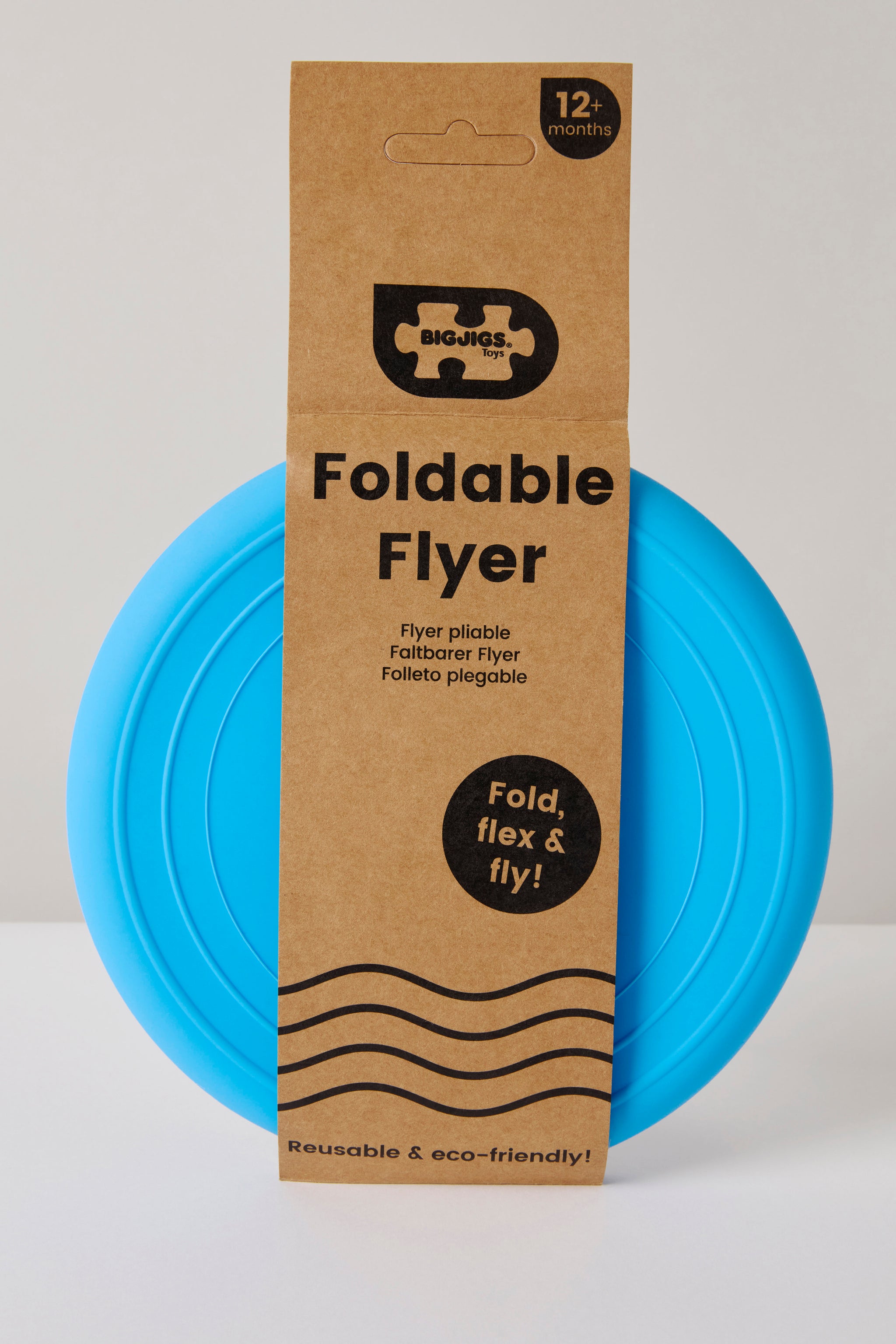 Blue Foldable Flyer Frisbee | The Royal Parks Shop