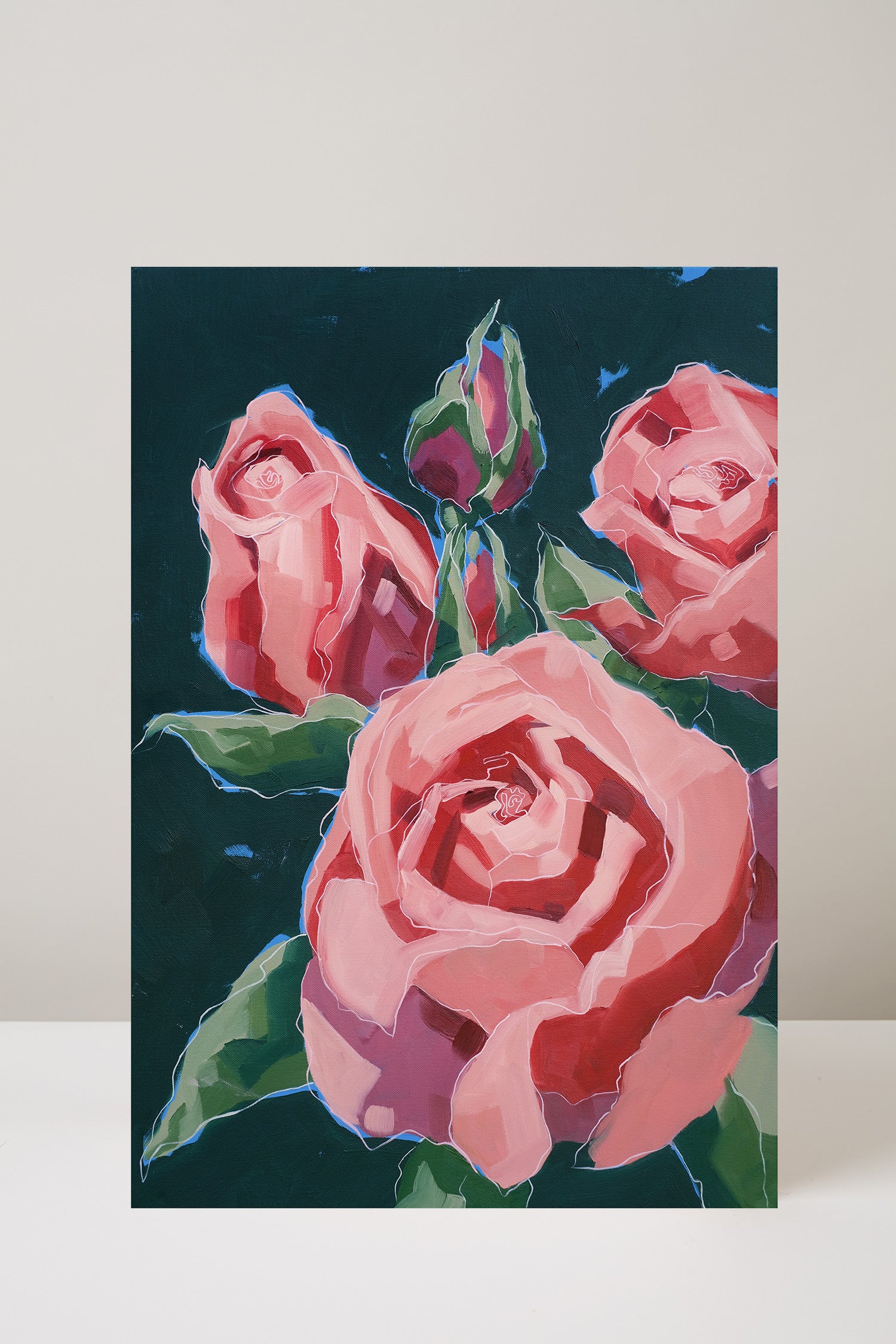 Hot Chocolate Painting On Canvas By Daniel Quirke